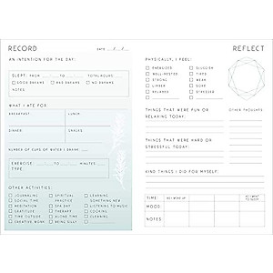 Self-Care: A Day and Night Reflection Journal (90 Days) (Inner World)