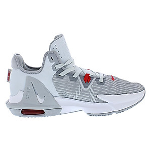 Nike Mens Lebron Witness VI Basketball Shoes CZ4052-003 (Pure Platinum/Wolf Grey, 11.5)