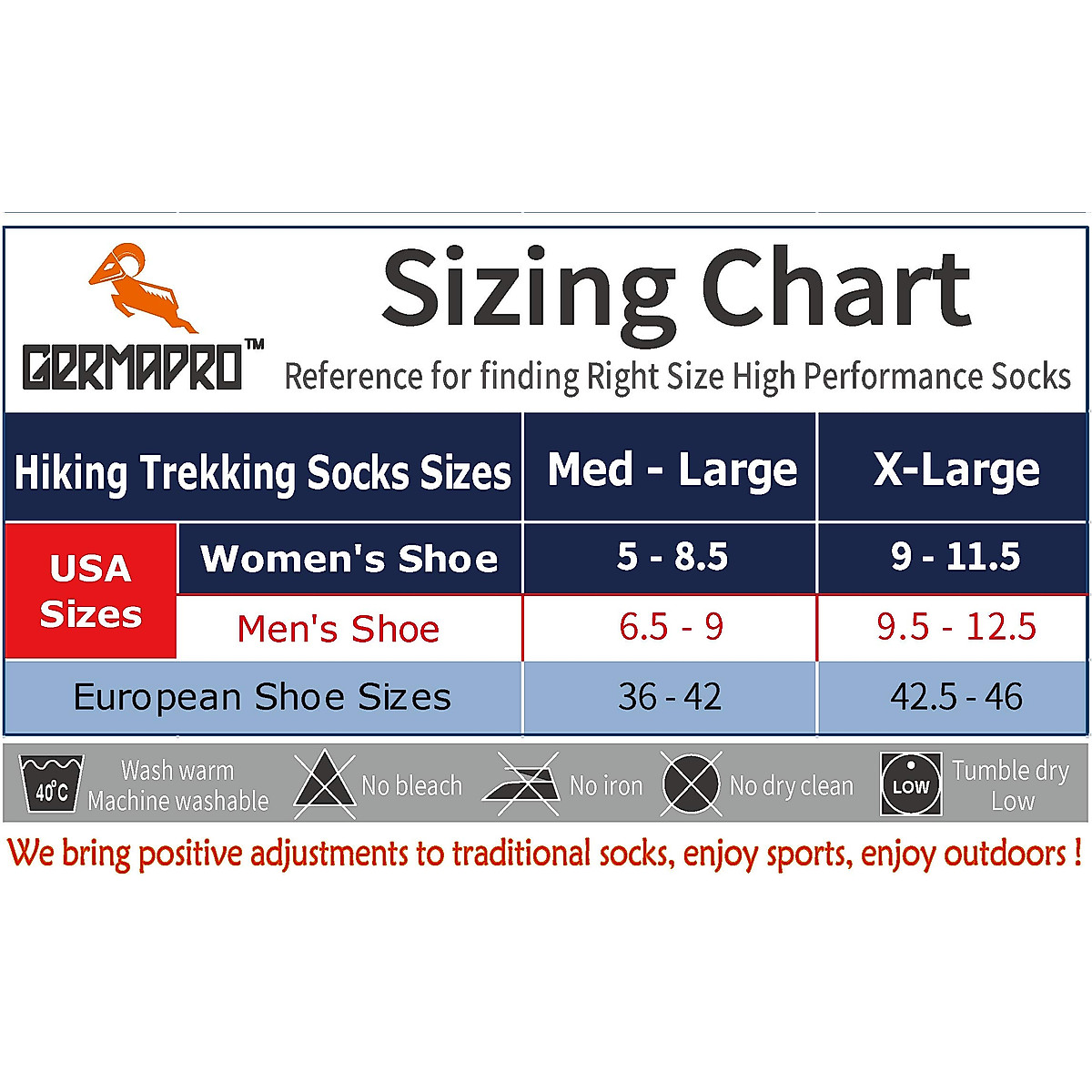 Women's Breathable Hiking Work Boot Socks w/Anti-Stress Moisture Wicking Germanium & Coolmax Lite-Compression 2 Prs