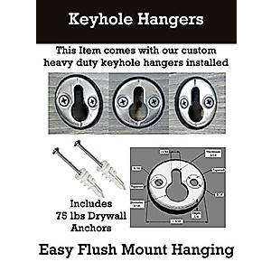 Bay View, Wood Boat Cleat Hook Rack, Rustic Hook Rack, Farmhouse Hook Rack, Wooden Coat Rack, Coat Rack Wall Mount- 4 Sizes and 20 Colors - Jacobean