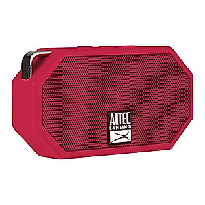 Altec Lansing Mini H2O - Waterproof Bluetooth Speaker, IP67 Certified & Floats in Water, Compact & Portable Speaker for Hiking, Camping, Pool, and Beach