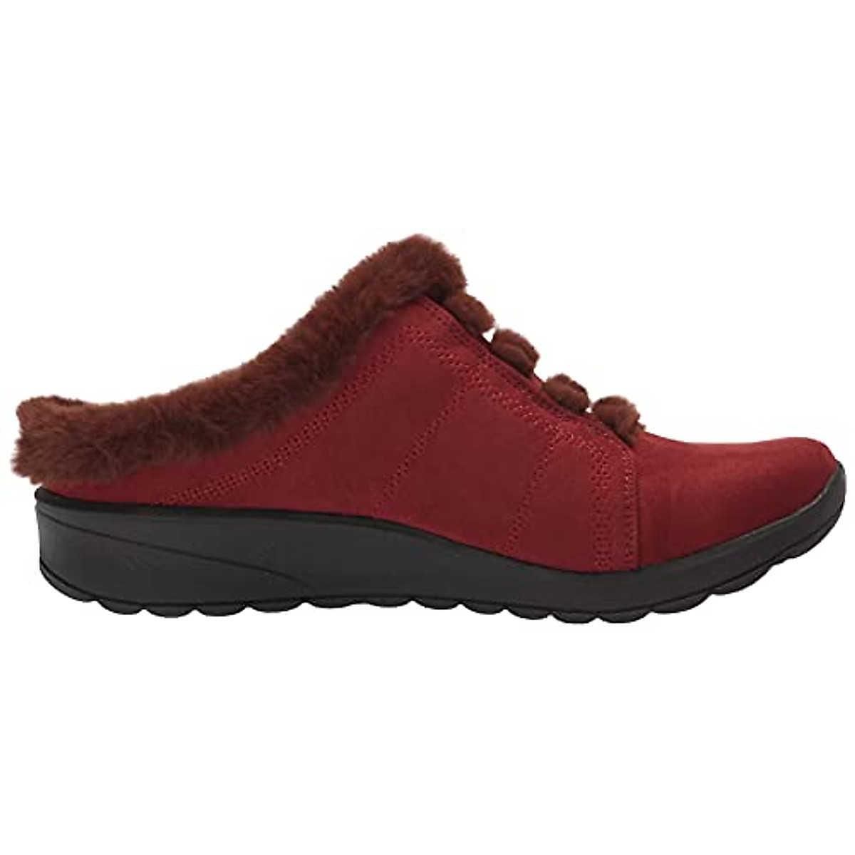 BZees Women's Golden Cozy Clog, Burnt Henna Microfiber, 8