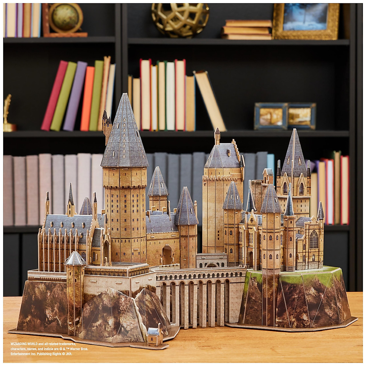 4D Build, Harry Potter Hogwarts Castle 3D Puzzle Model Kit 209 Pcs | Harry Potter Gifts Desk Decor | Building Toys | 3D Puzzles for Adults & Teens 12+
