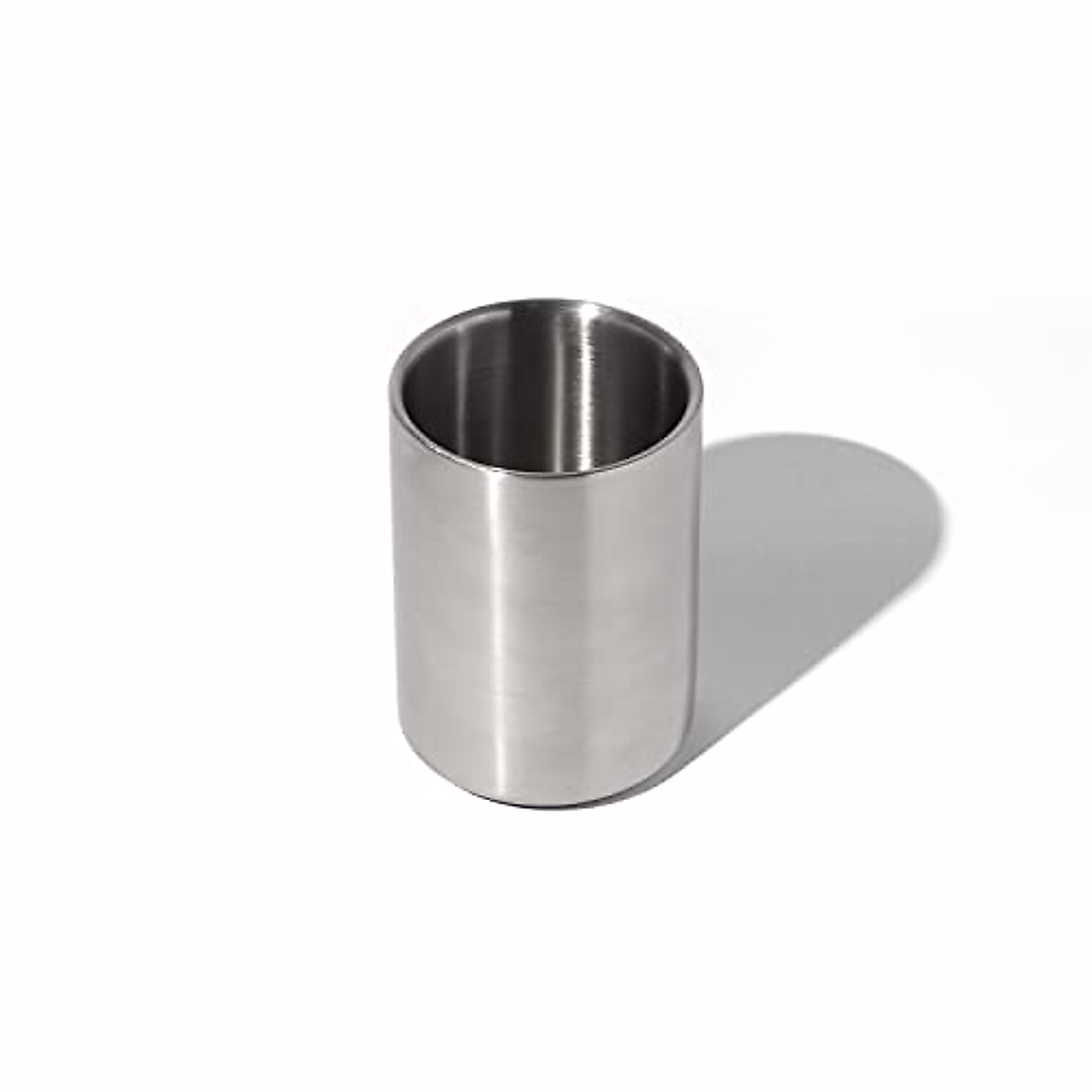 Avanchy Stainless Steel Baby Cup with Straw Lid, Sippy Cups for Toddler Kids, Baby Led Weaning 5 Ounce, 6 Months old Babies - Black