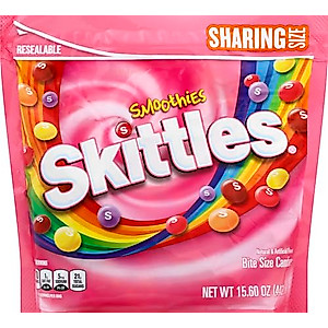 Skittles Smoothies Shareing Size 15.6 Oz