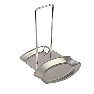 Kitchen Stainless Steel Pan Pot Rack Lid Rack Stand Spoon Rest Cover Holder