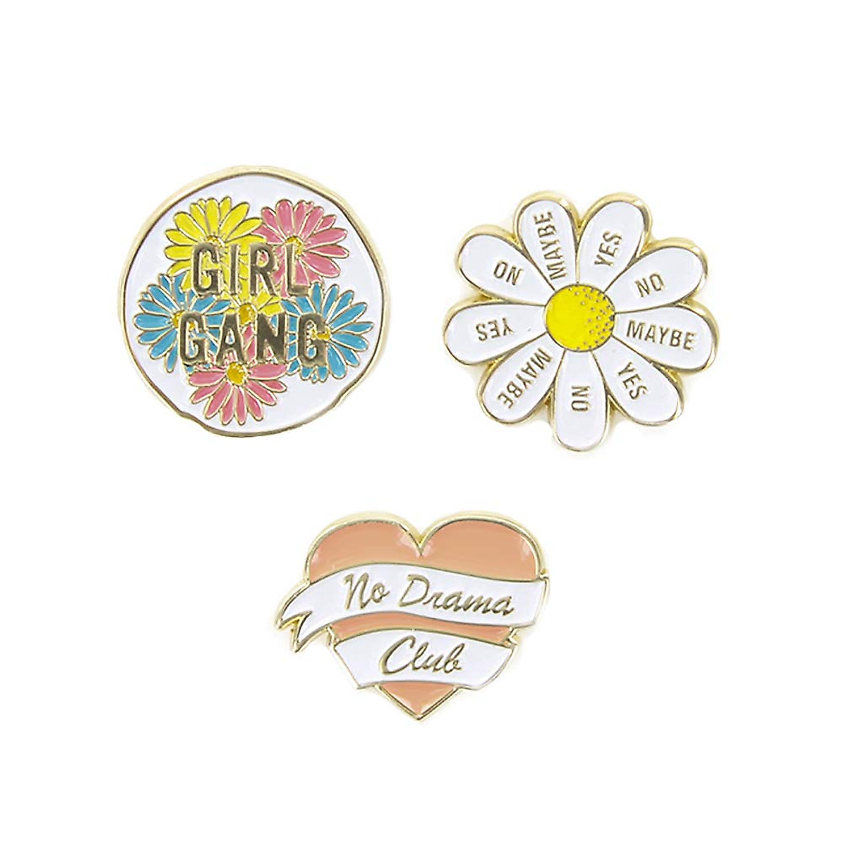 Pura Vida Ladies Gang Pins Set 3-pack