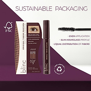 blinc Mascara, Dark Brown 0.30 Fl Oz (Pack of 1)