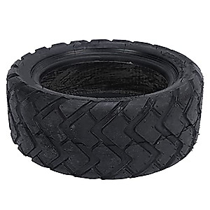 Vacuum Tubeless Tire, 80/60‑6 Vacuum Tubeless Rubber Tire Tyre for Electric Scooter Go Karts ATV Replacement Electric Car Scooter Supplies 80/60-6 Scooter Tire