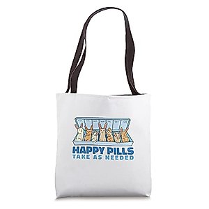 Rabbit lovers bunny prescription take as many as you want Tote Bag