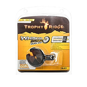 Trophy Ridge Quick Shot Whisker Biscuit Archery Arrow Rest, Right Hand, Large