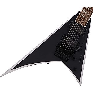 Jackson X Series Rhoads RRX24-MG7 Electric Guitar - Satin Black with Primer Gray Bevels