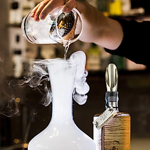 CM Pack of 10 Wine Pourer and Stopper Set Wine Pourer Spouts Stainless Steel Stopping Pour Spout for Wine Beverage Beer Liquid Dispenser