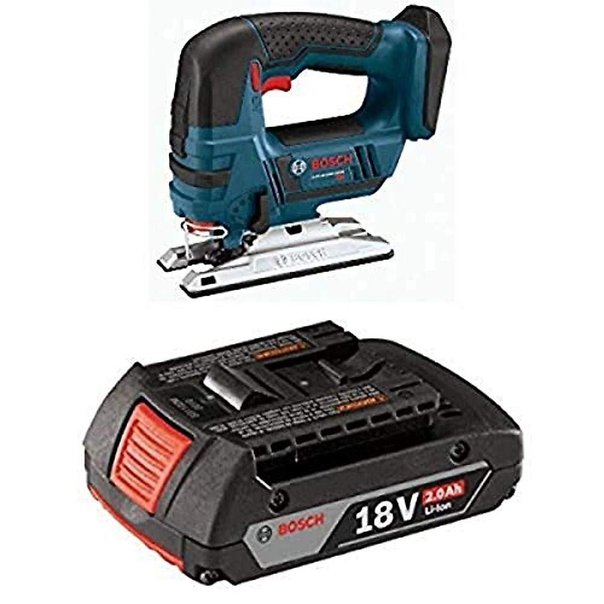 Bosch Bare-Tool JSH180B 18-Volt Lithium-Ion Jig Saw with 2.0 AH battery