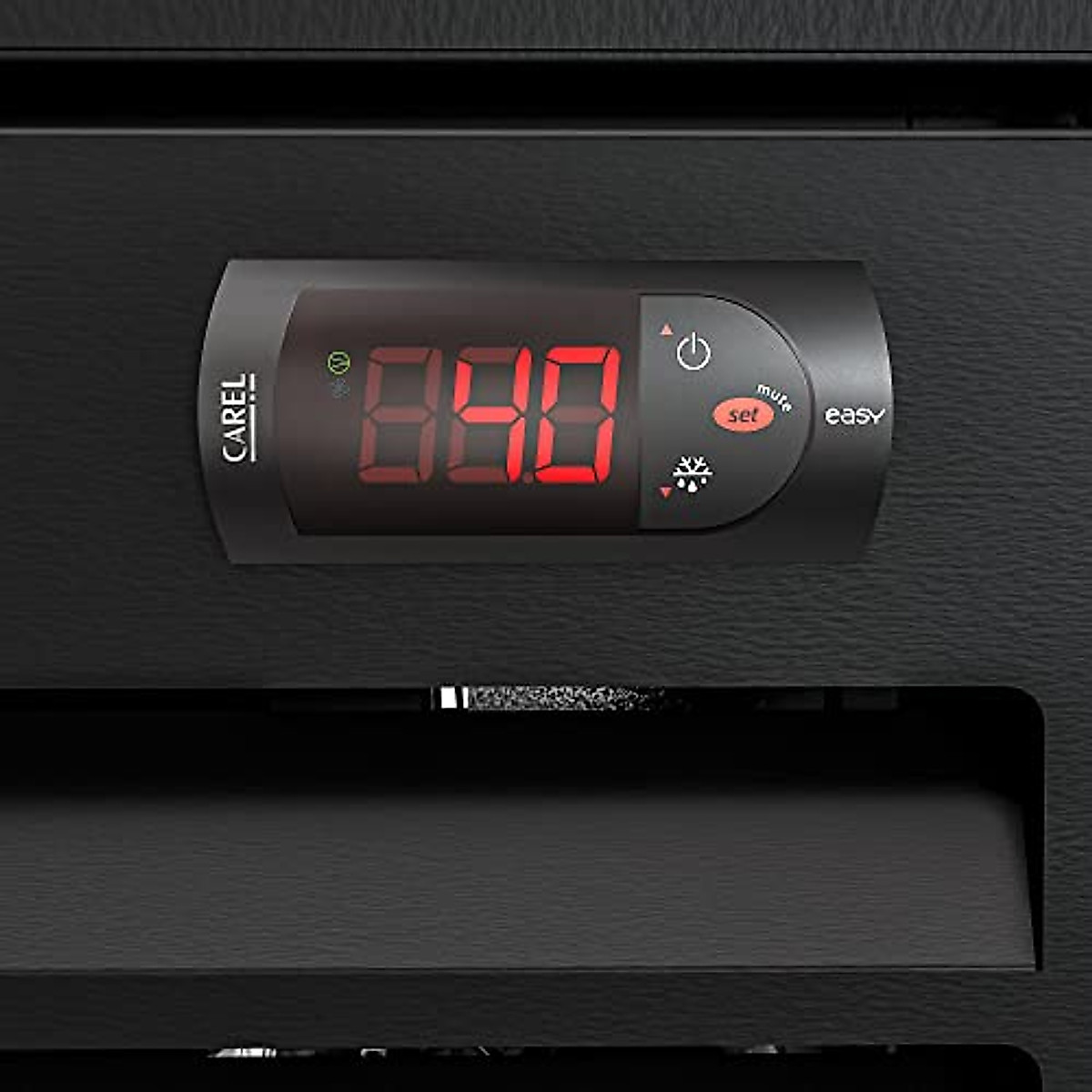 KoolMore - MDR-2GD-35C 45" Commercial Glass 2 Door Display Refrigerator Merchandiser - Upright Beverage Cooler with LED Lighting - 35 Cu. Ft, Black