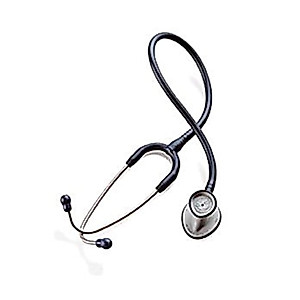 3M Health Care MMM 2450 Littman Lightweight II S.E. Stethoscope, Black Tubing, 28" Length