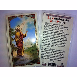 Holy Prayer Cards for The Prayer to San Pedro in Spanish