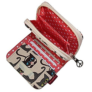 bungalow 360 Billfold Vegan Wallet (Cat)