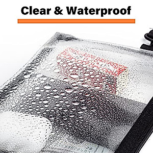 Clear Bag Stadium Approved, 2 pk Plastic Crossbody Tote Bag for Concerts, Transparent Purse with Pocket, Shoulder Strap