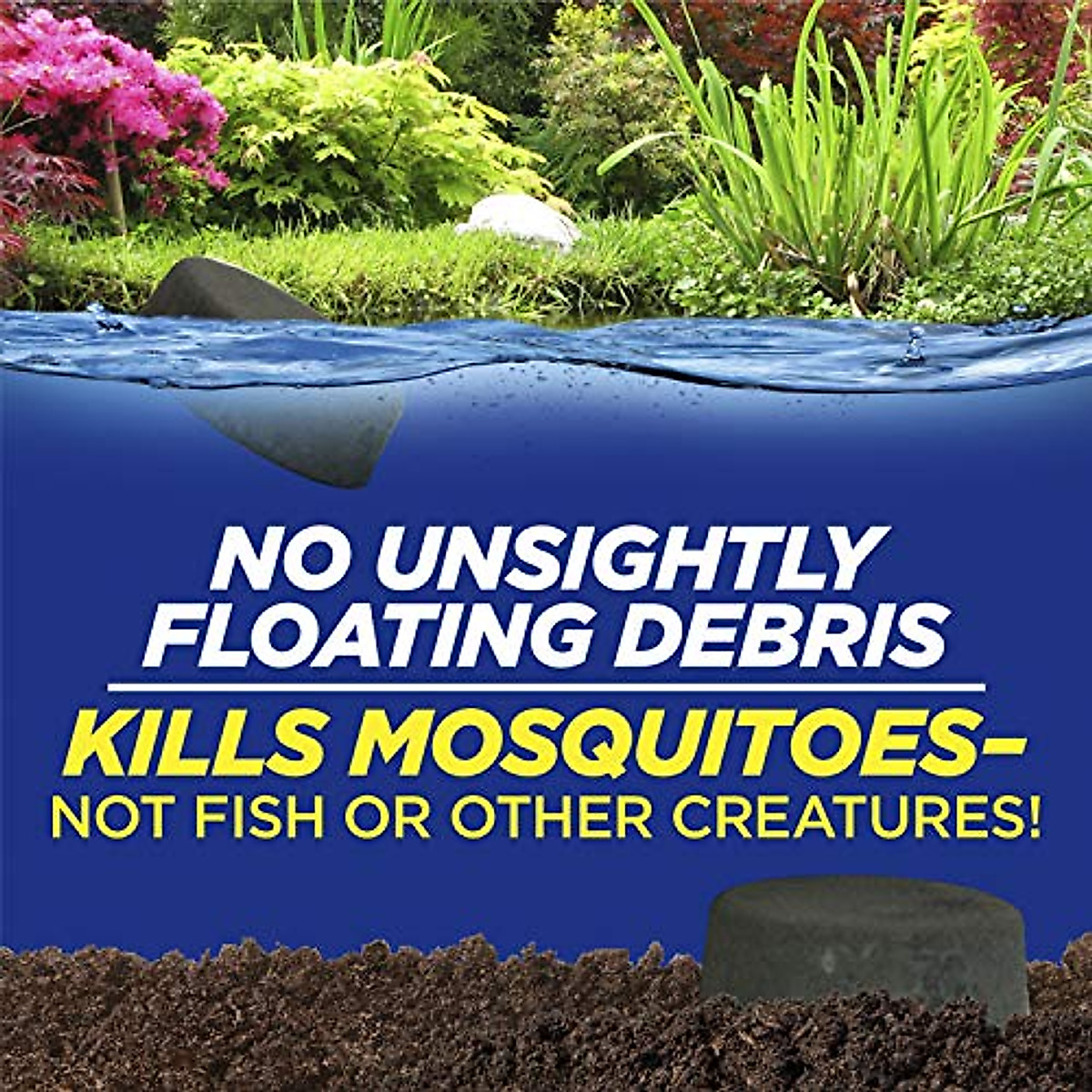 Amdro 100530552 Quick Kill Mosquito Bombs Shade Fabric with 90% UV Protection (6'x15'), Rainforest