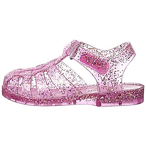 OshKosh B'Gosh Girl's Marie Jelly Sandal, Pink, 10 M US Toddler