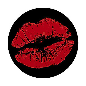 Lips Pop Phone Grip For Smartphones & Tablets PopSockets PopGrip: Swappable Grip for Phones & Tablets