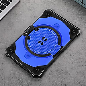 HEITIGN Toddler Tablet WiFi Tablet Kids Tablet 7in 2.4g 5g4gb Rom32gb Front 5mp Rear 8mp 1960x1080 Octa Cores 5000mah Tablet for Android10 Us Plug 100 to 240v Pink (Blue)