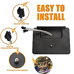 Replacement 9907170133 Part for Masterbuilt Electric Smoker Control Panel, Masterbuilt Replacement Parts Digital Control Board Compatible with 21072719 20071218 21071218 20071418 21072319 21072719