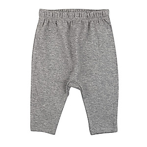 Honest Baby Baby Infant Organic Cotton Cuff-Less Harem Pants Multi-Pack, 0-3 Months