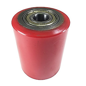 Pallet Jack Poly Load Wheels With Bearings 2.75"D x 3.75"W - A Pair