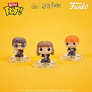 Funko Bitty Pop! Harry Potter Mini Collectible Toys 4-Pack - Albus Dumbledore, Nearly Headless Nick, Minerva McGonagall & Mystery Chase Figure (Styles May Vary)