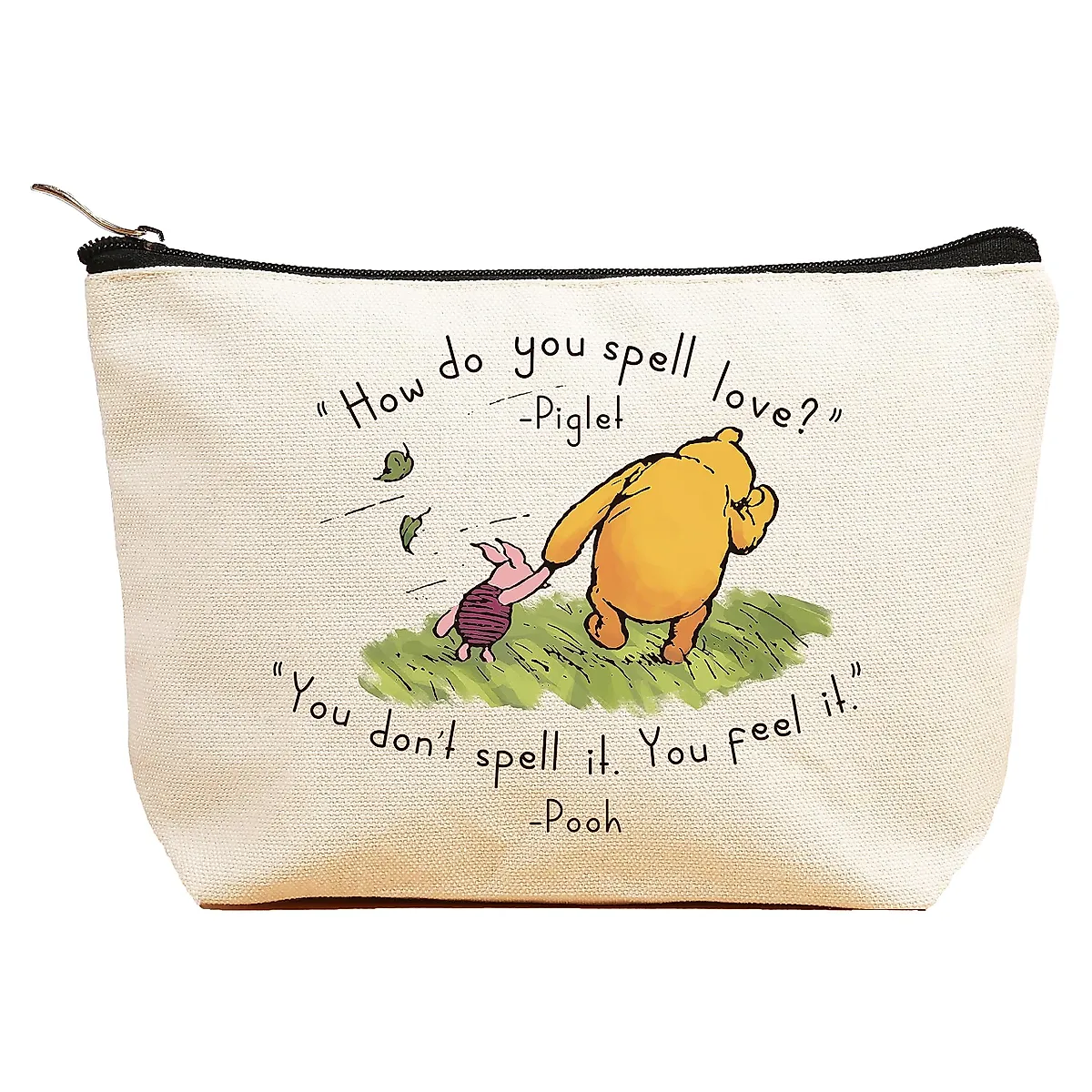 ZVMIS Cosmetic Case - Beige Canvas - Multifunctional Storage Bag for Women and Girls - Travel Accessory Pouch - Best Friends Gift