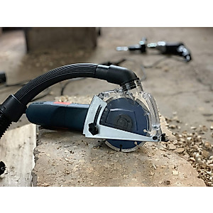 Dastool Cutting Dust Shroud 4.5 inch/5 inch +Diamond Saw Blade 5 inch