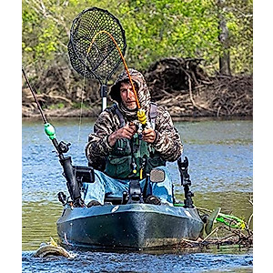 FunFishingIdeas Brush Gripper Made in USA Securely Anchor Your Kayak, Canoe or Boats up to 22 feet in Seconds. The Harder You Pull The Tighter It Grips (Camo)