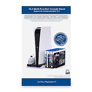 iMP DLX Cool and Charge Multi-Function Console Stand (PS5) (PS5)