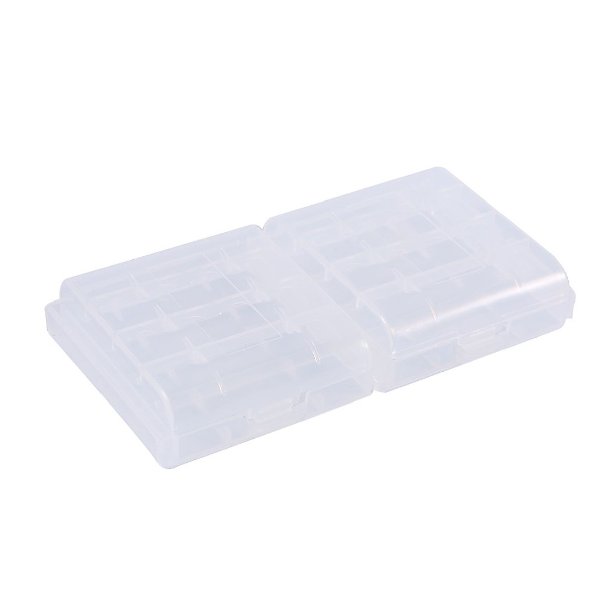 Battery Case,10 Pcs Multifunctional Transparent Hard Plastic Case Holder Storage Box for AA AAA Battery,for Travel, Camping, Hiking or at Home