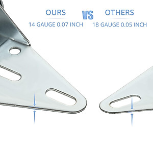 AKOLAFE Tune Up Kit for 16 x 7' or 18 x 7' Garage Door, Includes 10pcs Garage Door Rollers, 9pcs Garage Door Hinges, 2pcs Garage Door Bracket, 1pcs Garage Door Cable, 54pcs Garage Door Screws