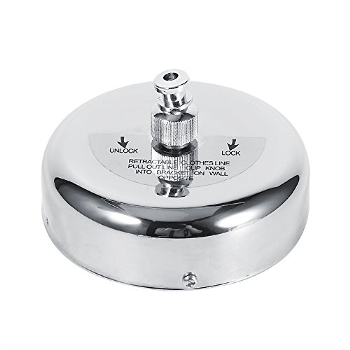 Retractable Clothesline, Portable Heavy Duty Indoor and Outdoor Single Clothes Drying Rack, 9.18 Feet Wall Mounted Stainless Steel Retracting Clothes Line for Hang The Wet Dry Clothing