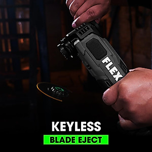 FLEX 24V Brushless Cordless Oscillating 20,000 OPM Multi-Tool, Battery and Charger Not Included - FX4111-Z