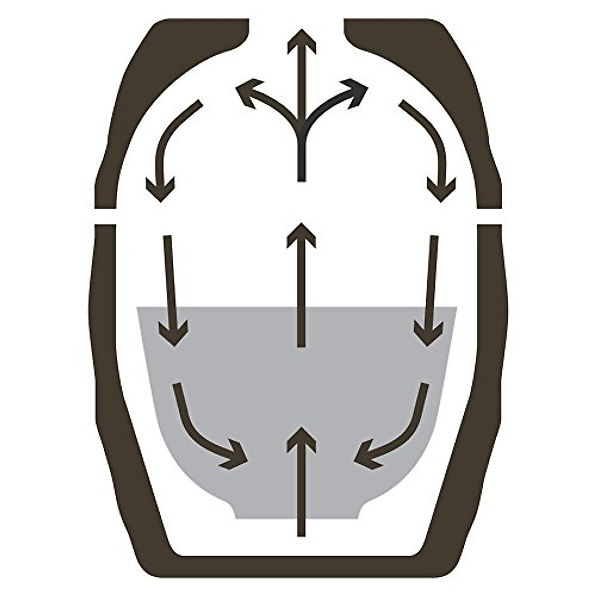 Broil King 911470 Keg 5000 Kamado Grill, 18.5-IN Diameter, Metallic Charcoal