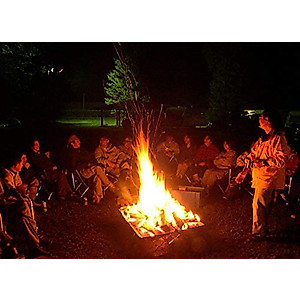 Campingmoon BBQ Grill Fire Pit Foldable Stainless Steel - Extra Large MT-055