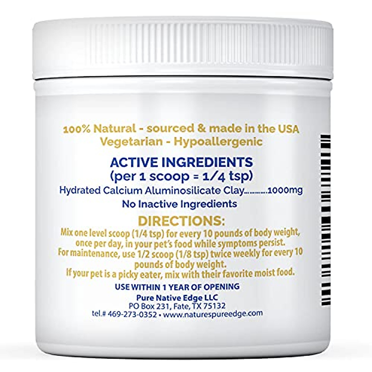 Rx Clay for Digestion for cat and Dog Stomach Relief. Cat and Dog Anti Diarrhea Medication. Cat and Dog Stomach Upset Medicine for cat and Dog Diarrhea. Extra Large 210 Grams. Veterinary Grade.