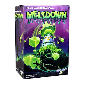 Meltdown Family Game -- Add Cubes Without Letting Them Fall! -- Ages 7+