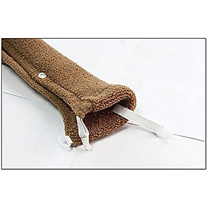 Soft Warm Thicken Toilet Seats Covers (Coffee)