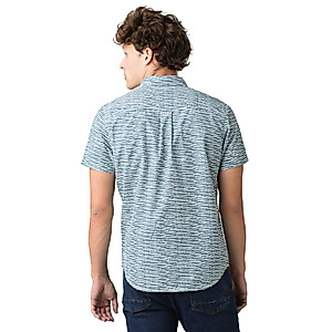 prAna Men's Zuckerfield Shirt-Slim, White, Medium