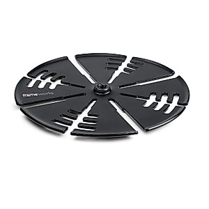 Gator Frameworks Microphone Stand Cable Hanger & Organizer; Prevents Cables from Over-Coiling or Kinking (GFW-CABLEHNGRTRAY)