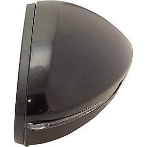 Kool Vue Driver & Passenger Side Power Heated Mirrors for Chevrolet Cruze 2016-2019 Manual Fold With Signal Light & Blind Spot Monitor Paintable
