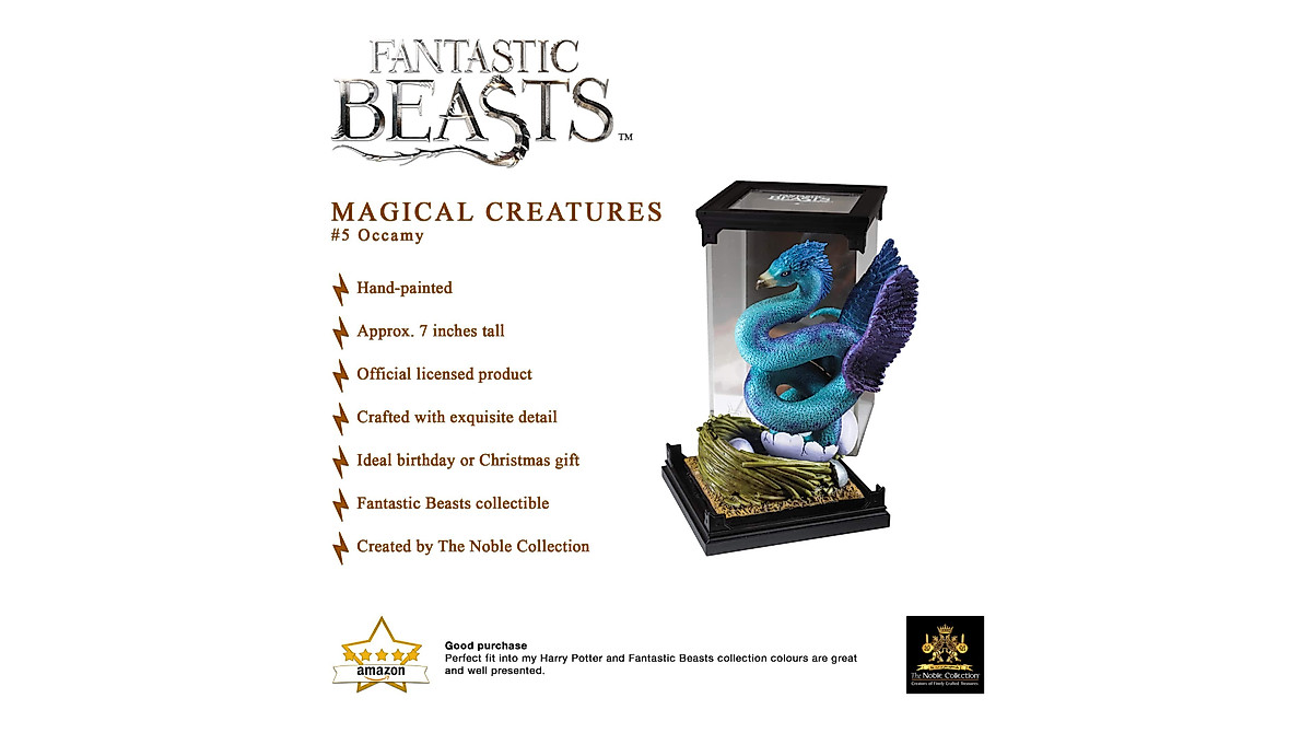 Collectible Occamy from Fantastic Beasts by Noble Collection