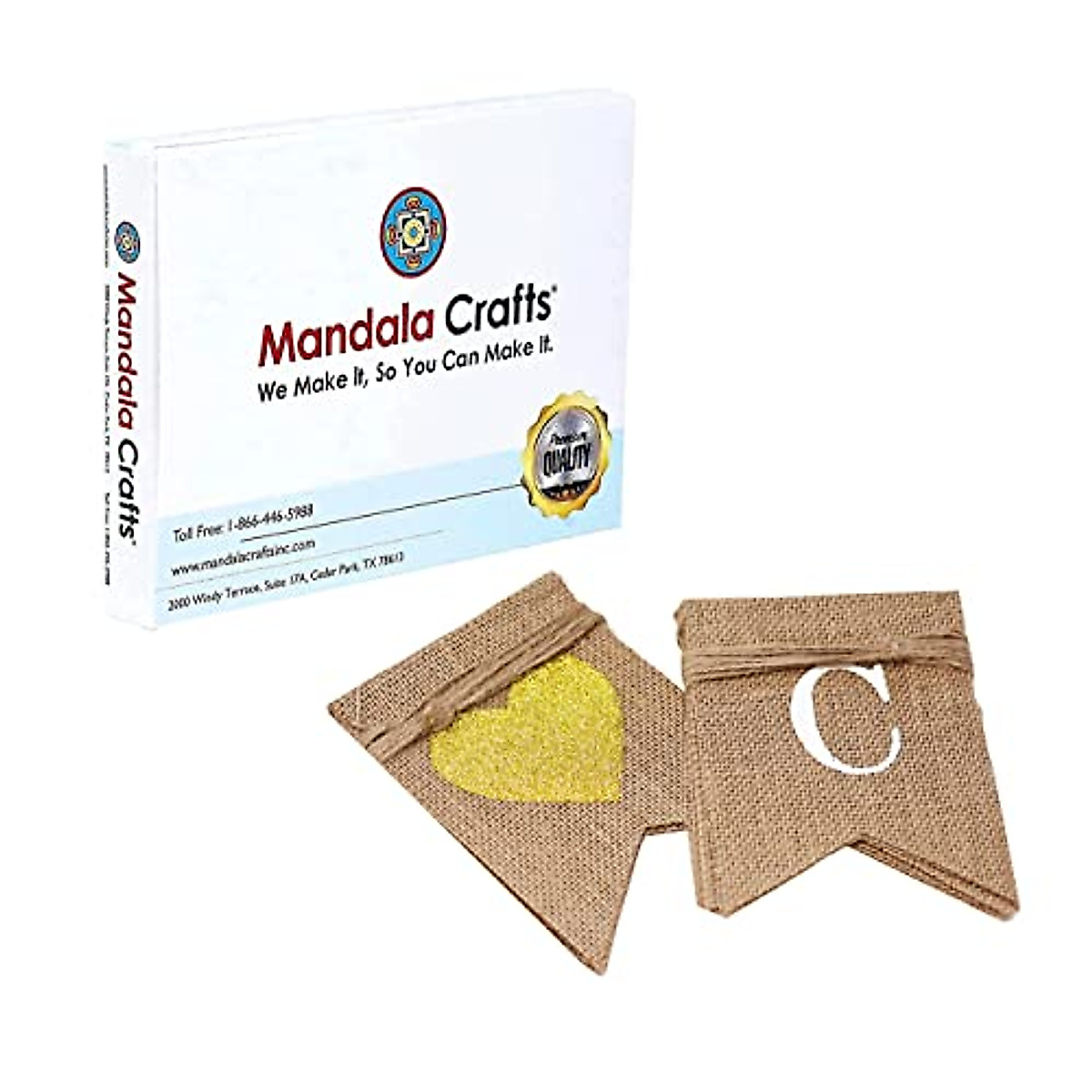 Mandala Crafts Burlap Recien Casados Banner - Recien Casados Sign Newly Weds Banner – Spanish Just Married Banner for Wedding Party Backdrop