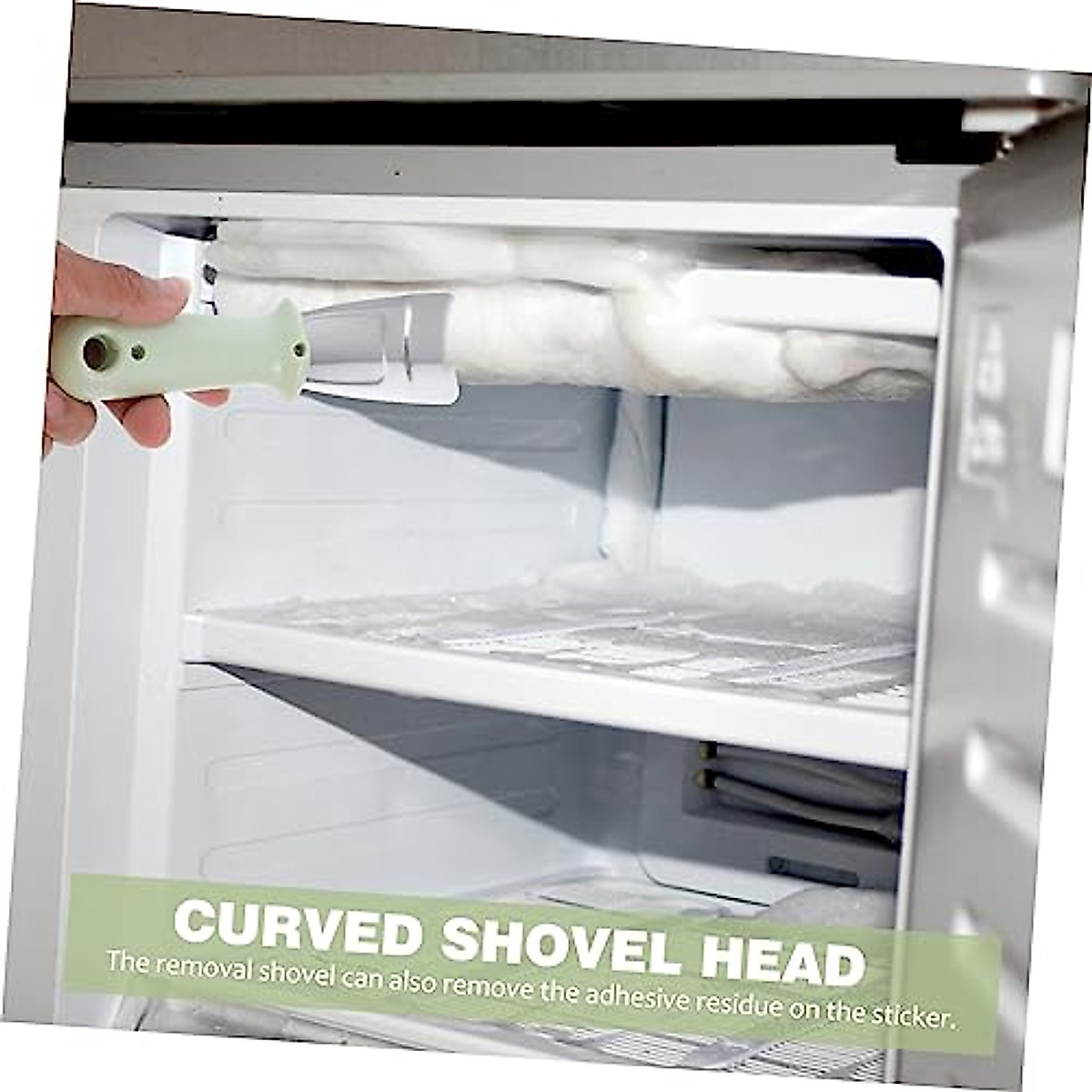 Yardwe 6 pcs Refrigerator Frost Removal Shovel Kitchen Gadget Kitchen Items for Home Fridge ice Removal Shovel Fridge deicing Scraper Windows Cleaning Tools car Cleaning Tools ice Crusher